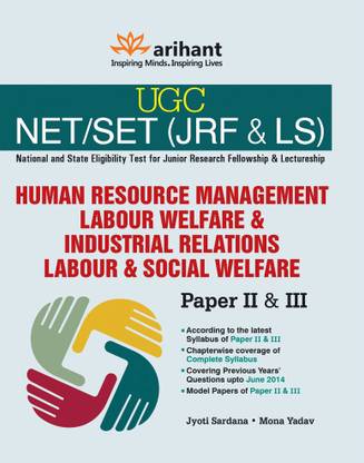 UGC-CSIR NET (JRF & LS) Human Resource Management Labour Welfare ...