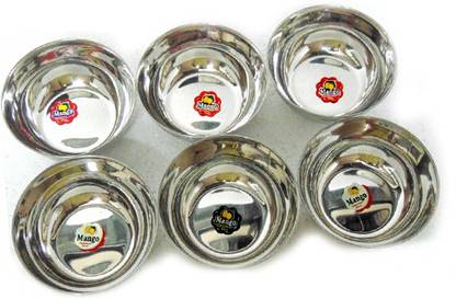 Mango Steel Stainless Steel Serving Bowl Mukta 6.5 Price in India - Buy ...