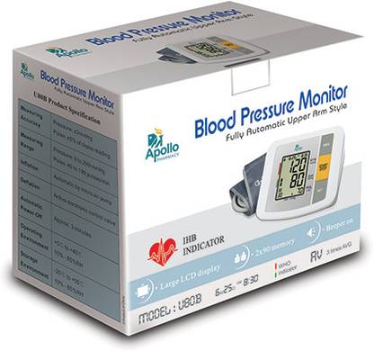 Apollo Pharmacy U80B Bp Monitor - Apollo Pharmacy : Flipkart.com