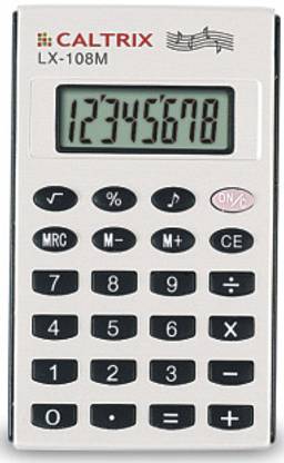 Flipkart.com | Caltrix LX-108M LX-108M Basic Calculator - Basic
