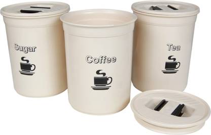 CSM Plastic Tea Coffee & Sugar Container - 850 ml Price in India - Buy ...