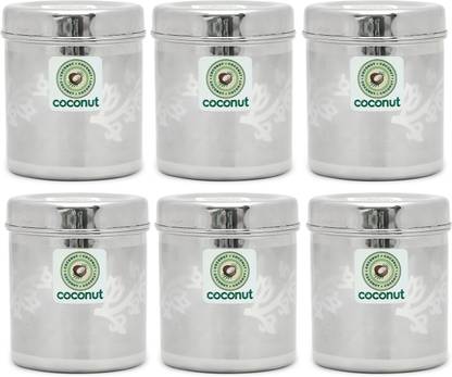 COCONUT Steel Grocery Container - 750 ml Price in India - Buy COCONUT ...
