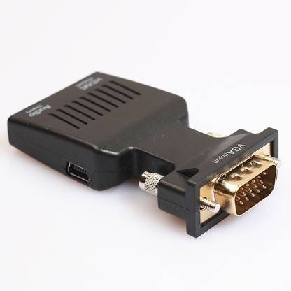 Smart Tech AUX Cable 12 m VGA to HDMI Input Output Audio Converter ...