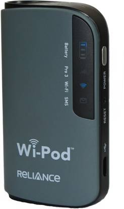Reliance Wi-Pod With Powerbank + 12gb-90days Wireless Router 2.1 GHz 14 ...
