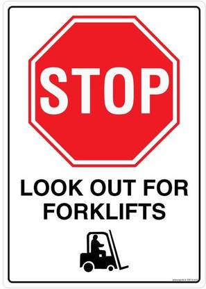 forklift sign vector