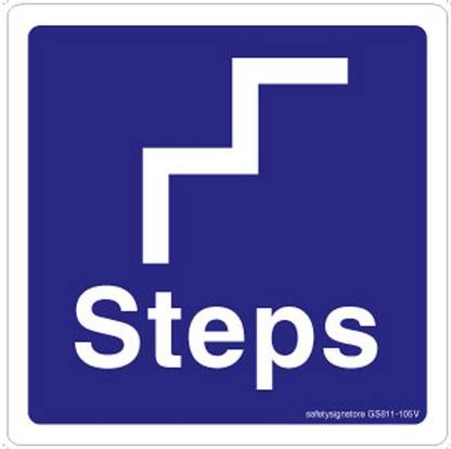 Safety Sign Store Steps Emergency Sign Price in India - Buy Safety Sign ...