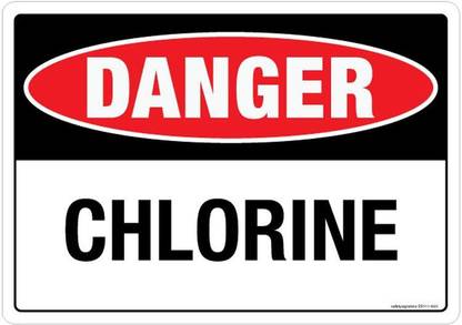 Safety Sign Store Danger: Chlorine Emergency Sign Price in India - Buy ...