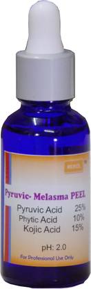REJSOL Melasma Peel Pyruvic Acid 25% ,Phytic 10,Kojic 15 30ml Price in ...