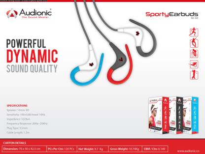 Audionic SE40 Bluetooth without Mic Headset Price in India - Buy ...