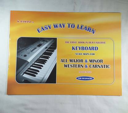 Keyboard Scale Map Western & Carnatic: Buy Keyboard Scale Map Western ...