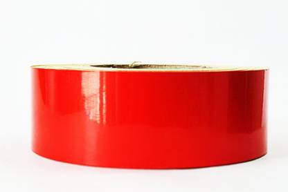 Laps of Luxury Radium Tape GD386 50.8 mm x 45.72 m Red Reflective Tape ...