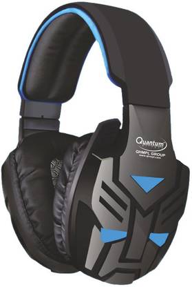 QUANTUM QHMPL QHM 855 Headset Mic Stereo Vibration Bass Gaming Movie ...