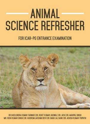 Animal Science Refresher - For ICAR-PG Entrance Examination: Buy Animal ...