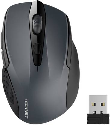 TECKNET M003 pure wireless mouse Wireless Ambidextrous Optical Gaming ...
