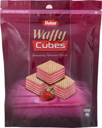 Dukes Waffy Cubes Strawberry Wafers Price in India - Buy Dukes Waffy ...