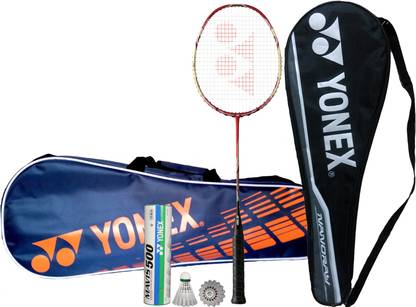 YONEX Pro Badminton Combo - Nanoray 7 AH + Mavis 500 + SUNR 1004 Kitbag ...