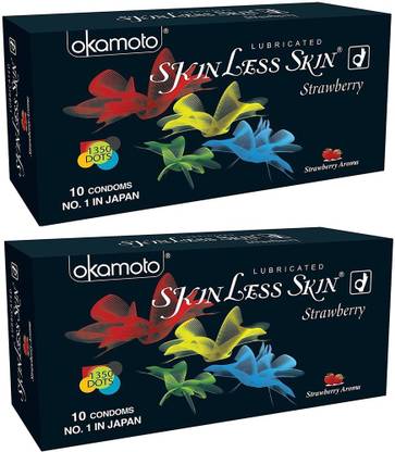 okamoto (CONCEALED / CONFIDENTIAL PACKAGING) - Skinless Skin-Strawberry ...