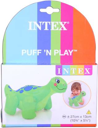 INTEX Puff N Play Water Toys Dinosaur Bath Toy - Puff N Play Water Toys ...