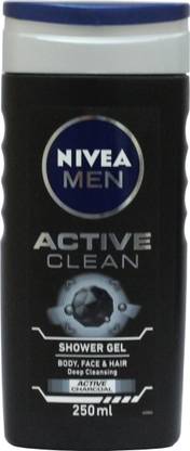 NIVEA Active Clean Shower Gel: Buy NIVEA Active Clean Shower Gel at Low ...