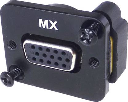 MX Vga 15 Pin Female toFemale Panel Mounting Adapter Panel Mount ...