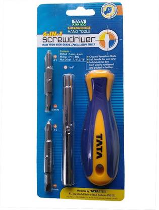 TATA AGRICO SDK001 Ratchet Screwdriver Set Price in India - Buy TATA ...