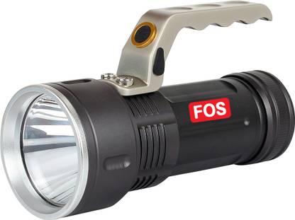 FOS LED Search Light 350Lm (Range 500m.) Handheld Torch Price in India ...