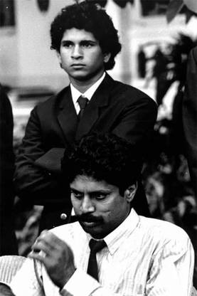 sachin-tendulkar kapil dev poster4 Poster Paper Print - Decorative ...