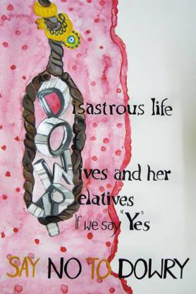 best posters on dowry. Poster Paper Print - Decorative posters in India ...