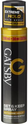 GATSBY Set & Keep Spray Extreme Hold Spray - Price in India, Buy GATSBY ...