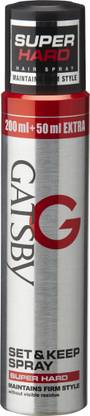 GATSBY Set & Keep Spray Super Hard Spray - Price in India, Buy GATSBY ...