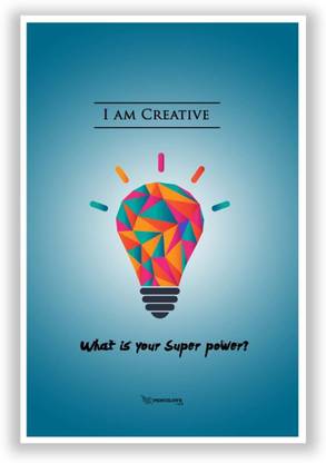Wall Poster What is Your Superpower Motivational Quote Paper Print ...