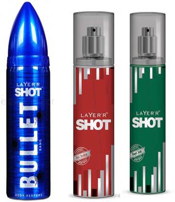 LAYER'R SHOT ROYAL JADE FRAGRANT BODY SPRAY + SHOT RED STALLION ...