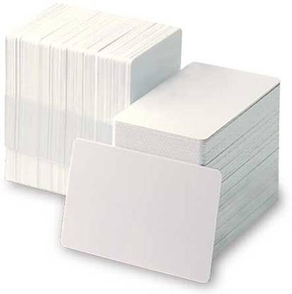 Flipkart.com | S-tech Plain White PVC ID Cards For Inkjet Printers ...