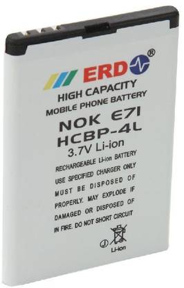 ERD Mobile Battery For NOKIA E 71 BATTERY E17 BATTERY Price in India ...
