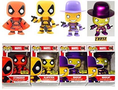 Generic Pop Marvel Deadpool Stingray Slapstick Madcap And Madcap Chase ...