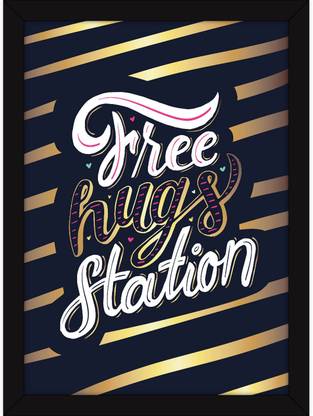 Framed Posters For Girls Hostel And Dorm Room Decor - Welcoming Wall ...