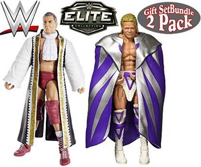 MATTEL Wwe Elite Collection Lord Steven Regal & Narcissist Lex Luger Wrestling Figures Gift Set ...