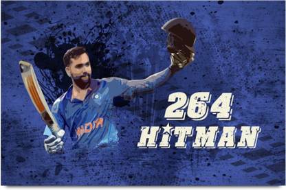 Hitman Rohit Poster (Size 12 Inch x 18 Inch) (Pack of 1) Paper Print ...