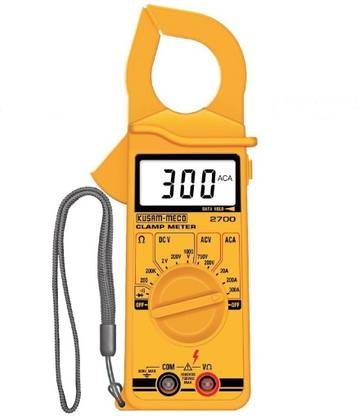 Kusam-meco KM 2700 Clamp Meter Digital Multimeter Price in India - Buy ...