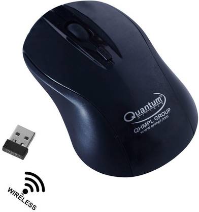 QHMPL QHM262W Wireless Mouse (High precision optical sensor) Wireless ...