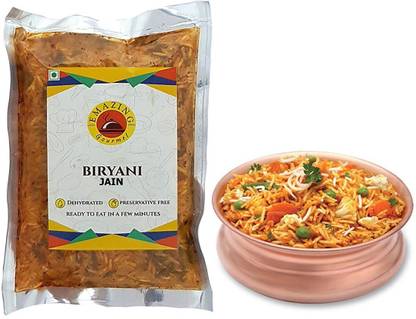 Emazing Gourmet Preservative Free Dehydrated Food BIRYANI (JAIN) Price ...