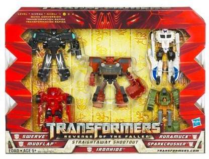 TRANSFORMERS Revenge Of The Fallen Voyager Class Straightaway Shootout ...