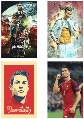 Cristiano Ronaldo Poster Set of Four Posters | Ronaldo poster ...