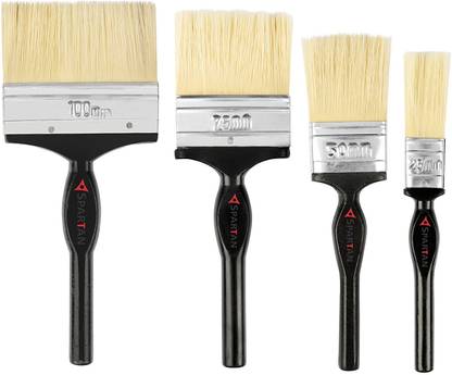 Spartan Paint Brush Multicolour set of 4 (100 MM+ 75 MM +50MM+25MM ...