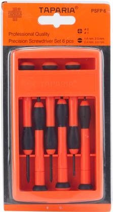 TAPARIA PSFP6 - PSF6 Precision Screwdriver Set Price in India - Buy TAPARIA PSFP6 - PSF6 ...