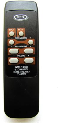 REO IT-4800W HOME THEATER Intex Remote Controller - REO : Flipkart.com
