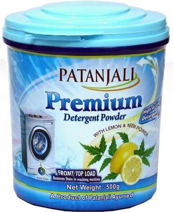 PATANJALI Premium Detergent Powder 500 g Price in India - Buy PATANJALI ...