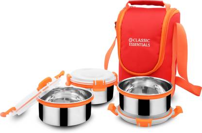 Flipkart.com | Classic Essentials Cusine 3 Containers Lunch Box