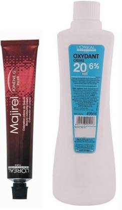 L'Oréal Paris Hair Colour Majirel No. 1 Black With Oxydant Creme 20 Vol ...