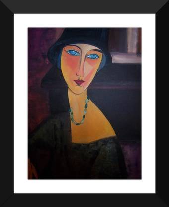 Woman With Blue Eyes - "Amedeo Modigliani Paintings Collection ...